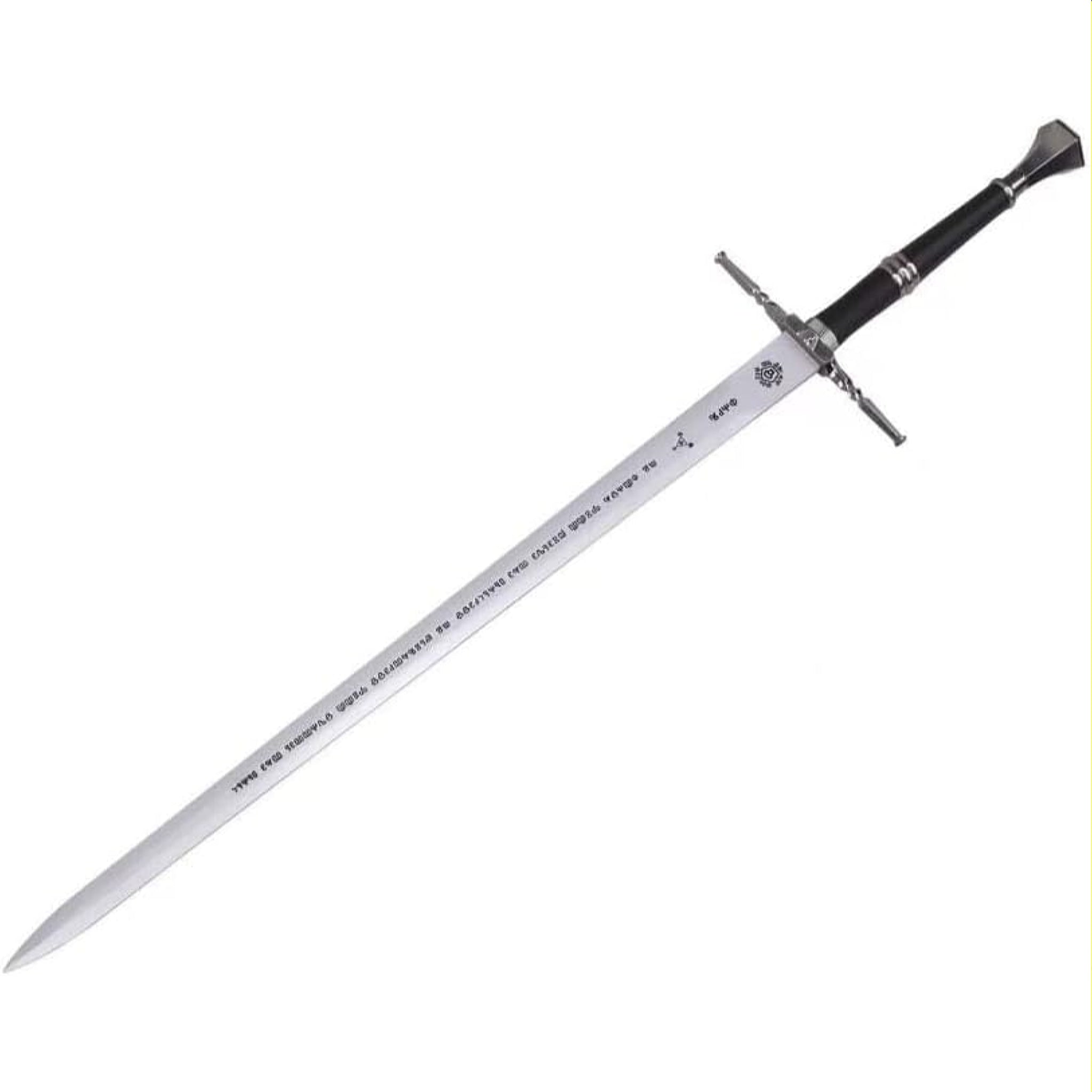 The Witcher 3 Horizontal Guard with Bell Pommel Wooden Cosplay Replica ...