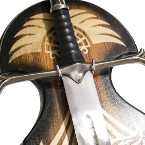 Lord of the Rings Aragorn Anduril Sword with Sheath & Plaque – NEXTLEVELUK