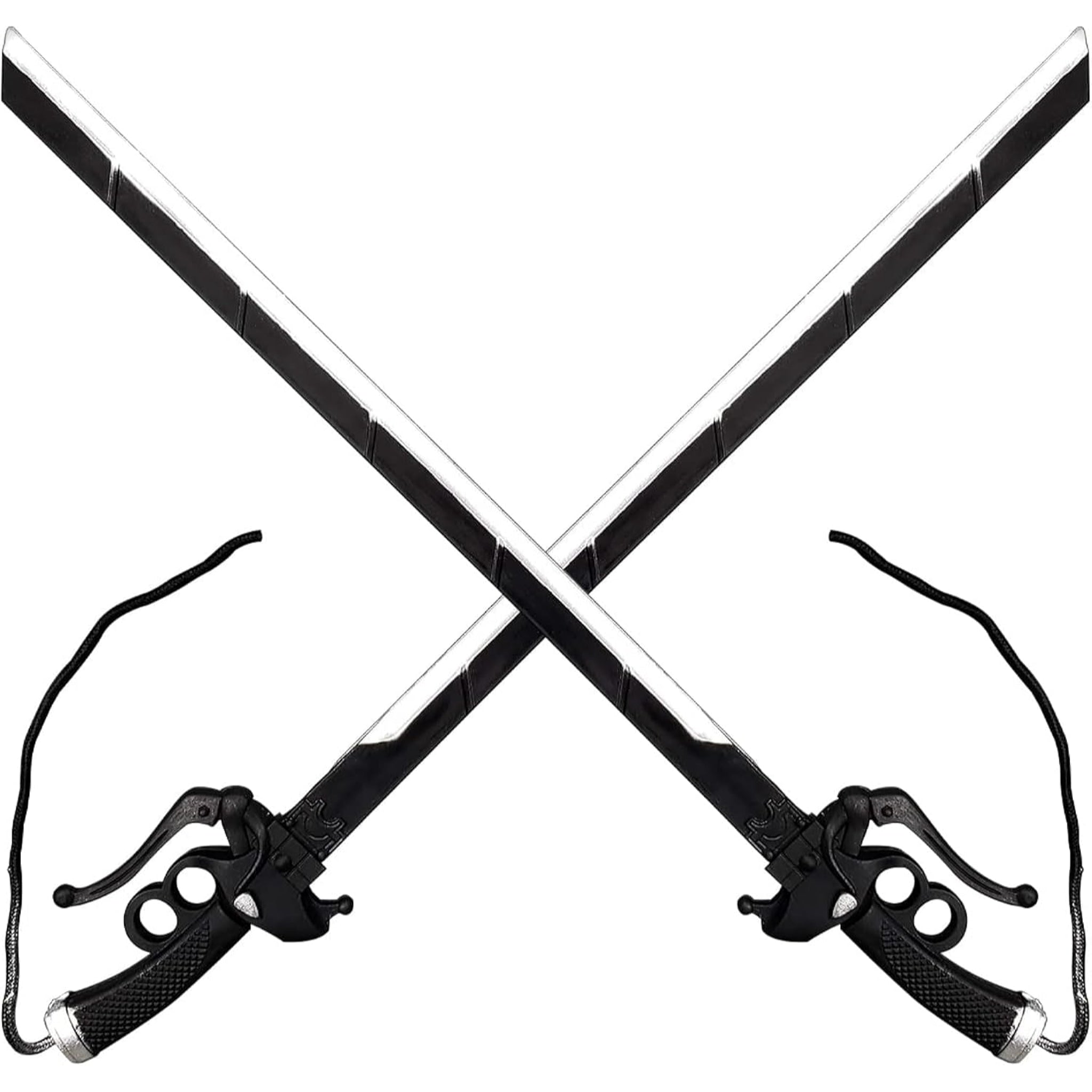 Attack on Titan Eren Yeager's Black Foam Swords 2 Pack Set