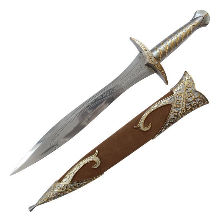 Buy Lord of the Rings Sting Metal Sword Deluxe with Sheath Online ...