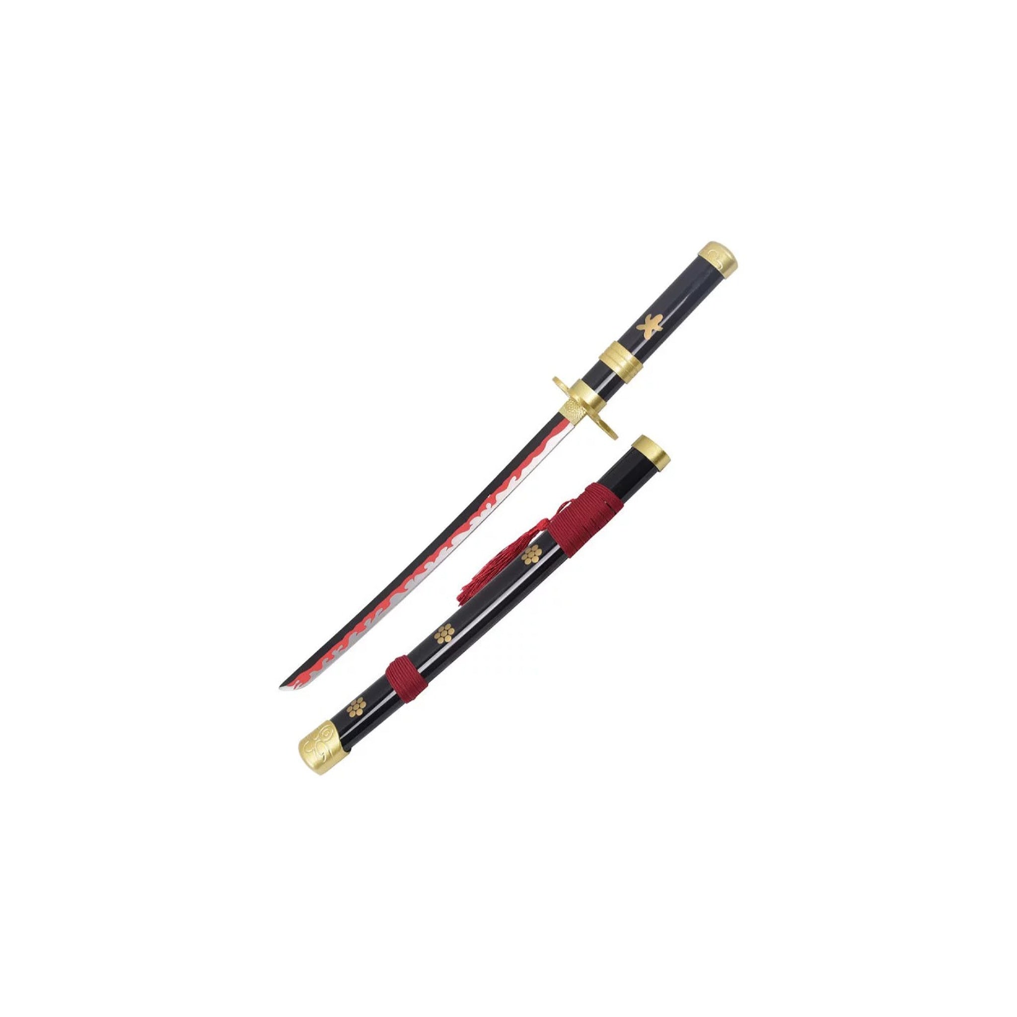 One Piece Zoro's Black Enma Mini Metal Katana Sword