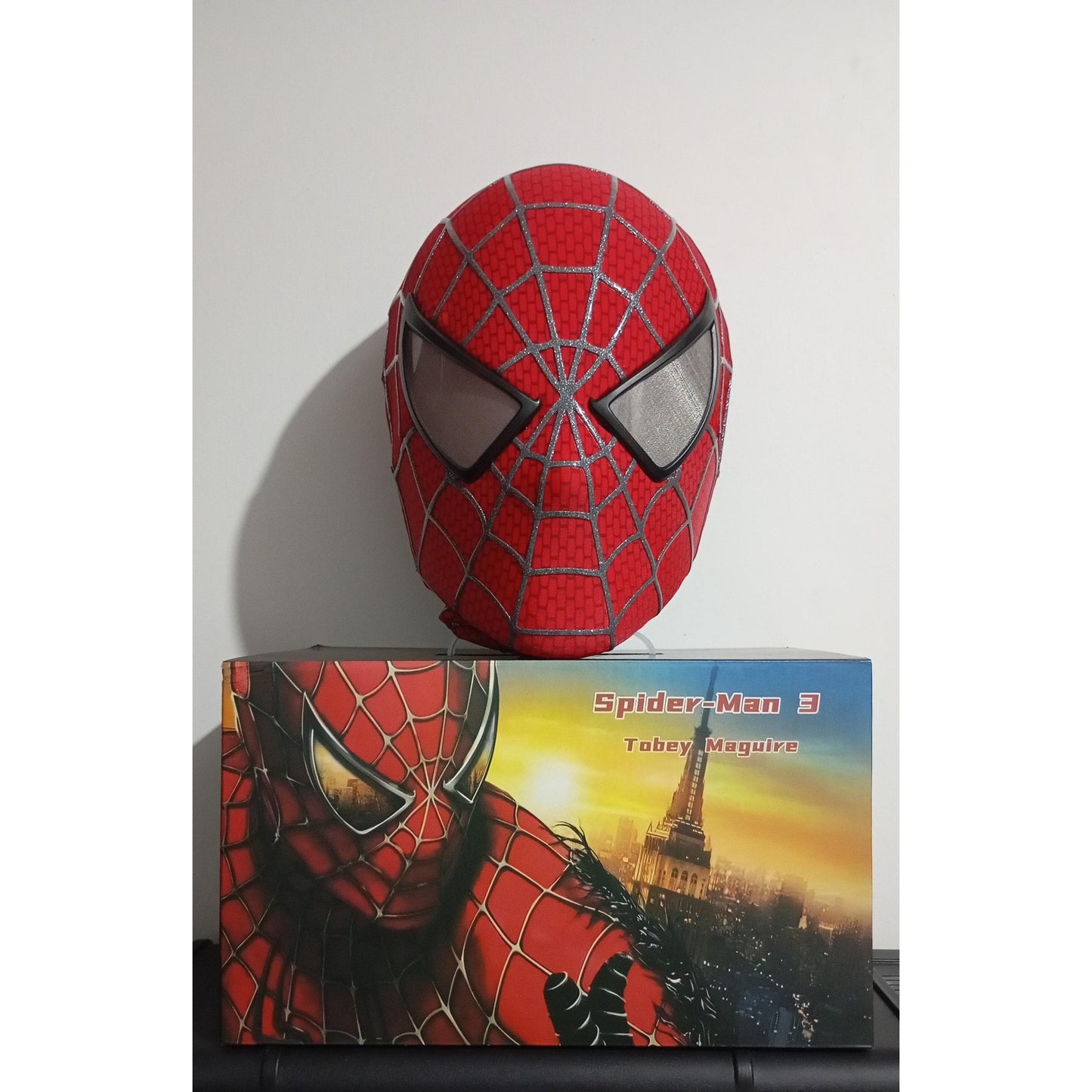Spider-Man Tobey Maguire Spider-man 3 Interactive Mask with Light Up ...